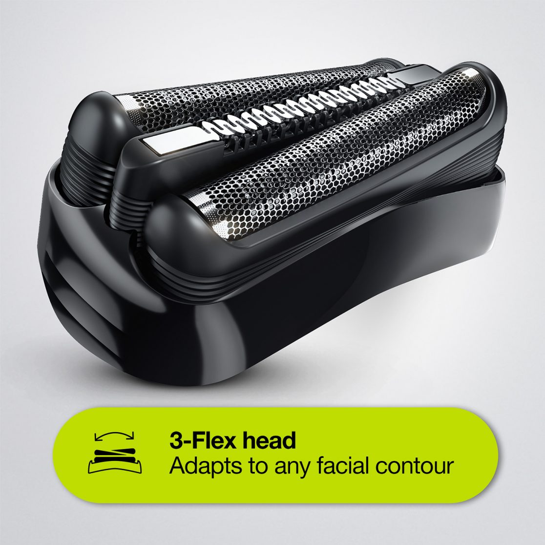 Braun 310BT - Rechargeable Electric Shaver & Beard Trimmer